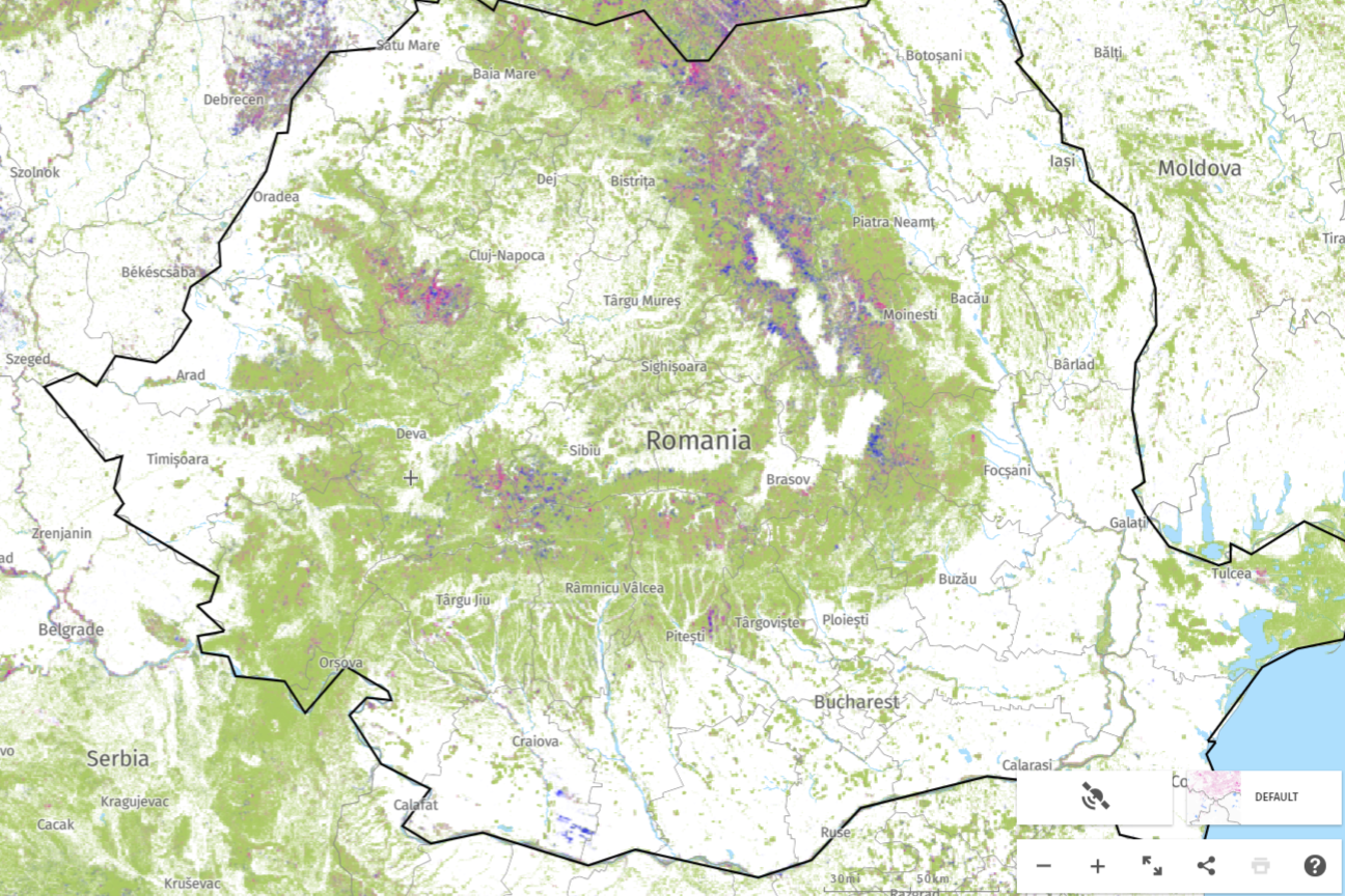 Romania global forest watch – SciFi
