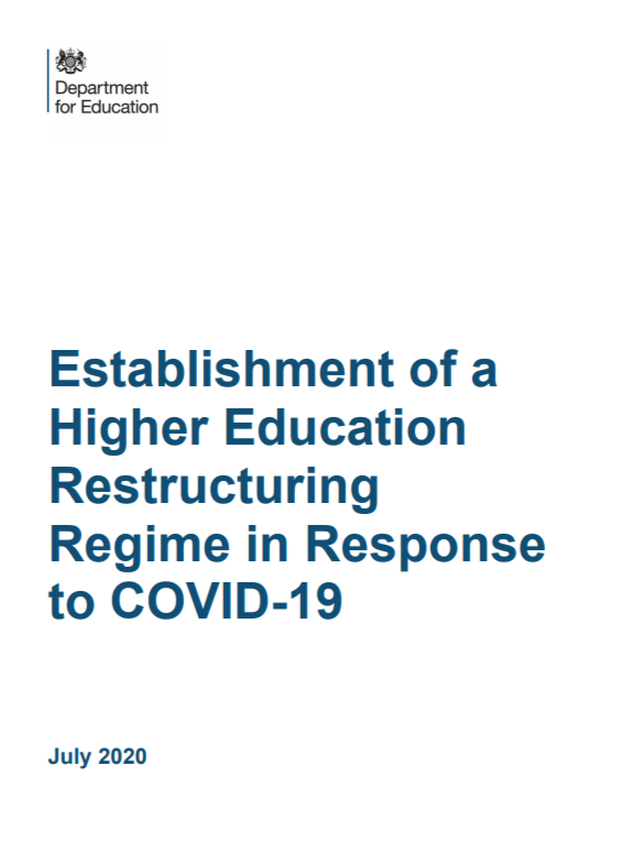 Higher Education Restructuring Regime – SciFi