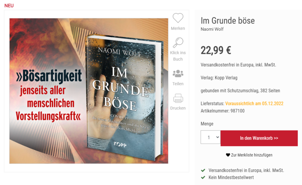 Kopp – Im Grunde böse – Neuerscheinungen – Kopp Verlag – www.kopp ...